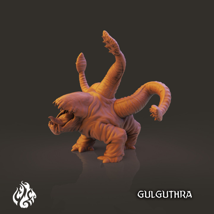3D Printable Gulguthra by Crippled God Foundry