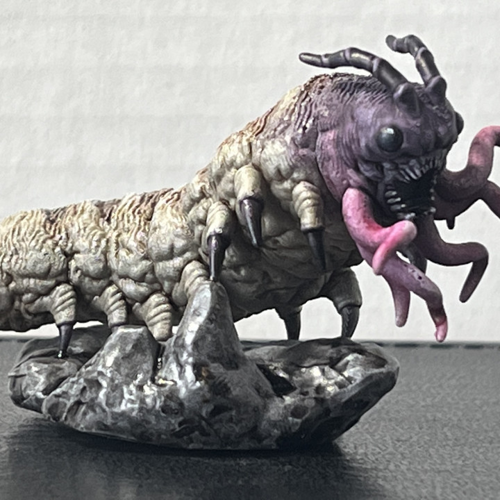 3D Print of Carrion Crawler by gcminis