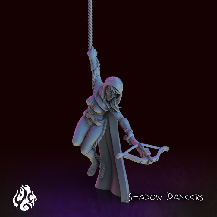 3D Printable Shadow Dancers by Crippled God Foundry