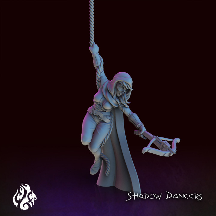 3D Printable Shadow Dancers by Crippled God Foundry