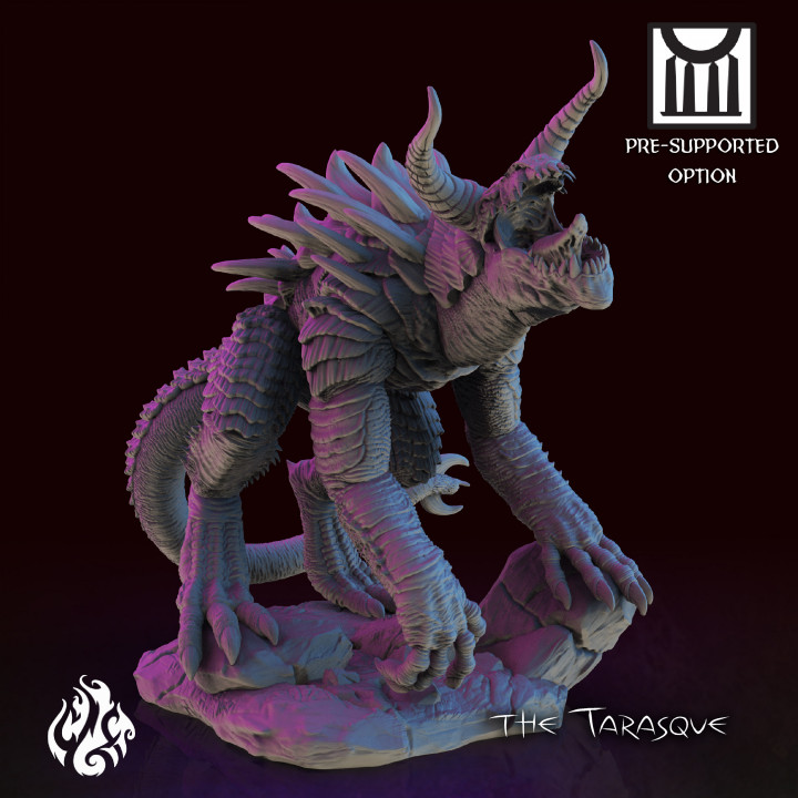 3D Printable The Tarrasque by Crippled God Foundry