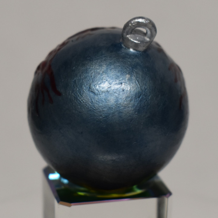 3D Print of Beholder & Mimic Xmas Tree Ornaments by EagleWolf