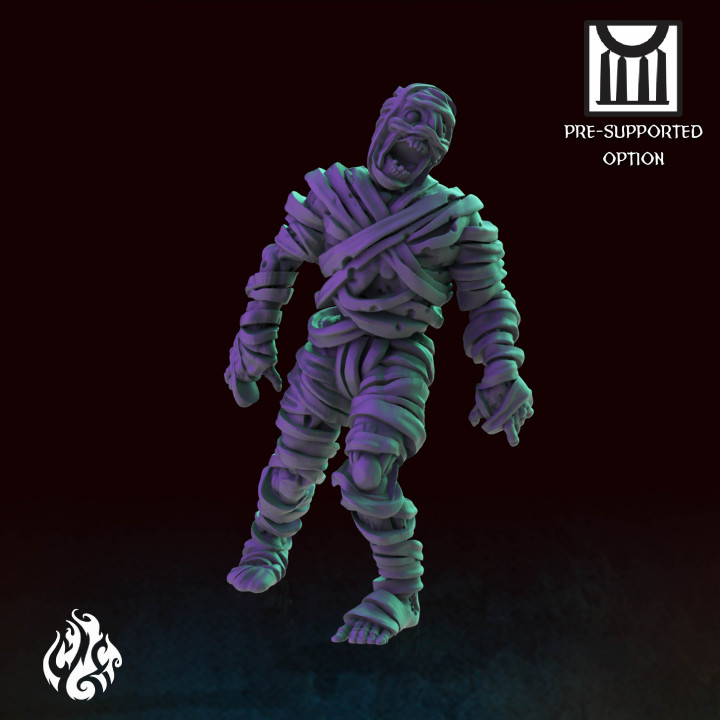 3d Printable Mummy By Crippled God Foundry