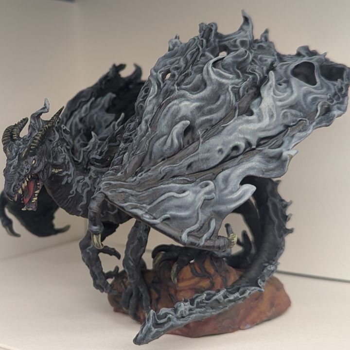 3D Print of Shadow Dragon by monslafayette