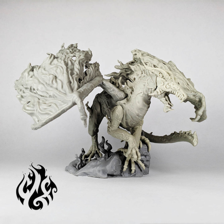 3D Printable Shadow Dragon by Crippled God Foundry
