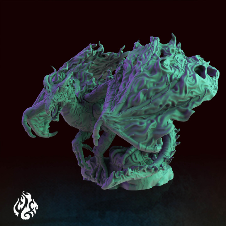 3D Printable Shadow Dragon by Crippled God Foundry