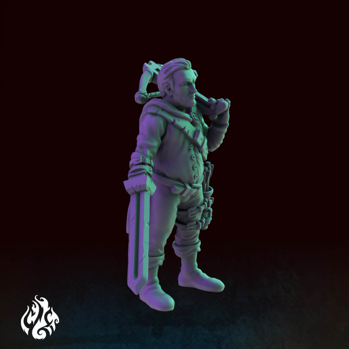 3D Printable Undead Slayer by Crippled God Foundry