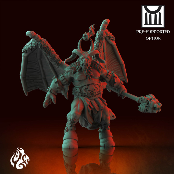 3D Printable Phobos, the Quencher of Light by Crippled God Foundry