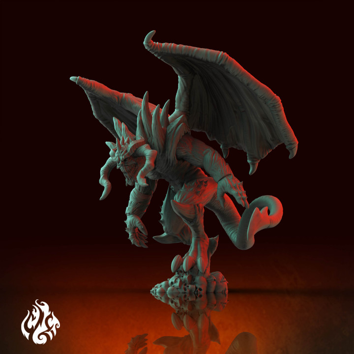 3D Printable Tromos, the Terror Untold by Crippled God Foundry