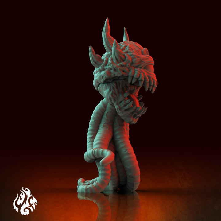 3D Printable Cacodemon by Crippled God Foundry