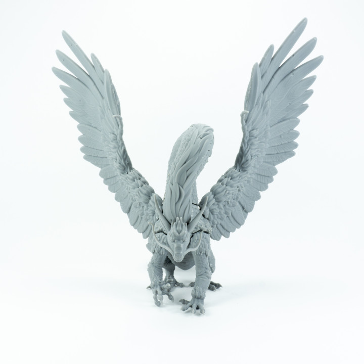 3D Printable Fey Dragon by Crippled God Foundry