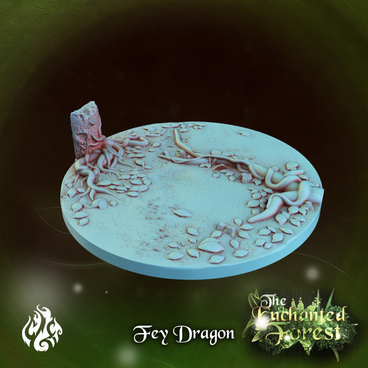 3D Printable Fey Dragon by Crippled God Foundry