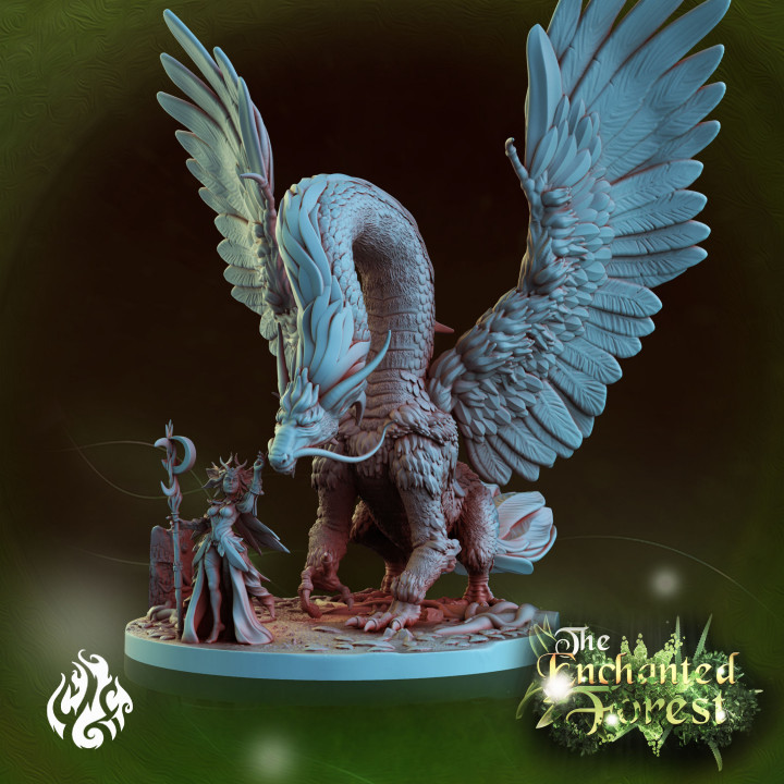 3D Printable Fey Queen by Crippled God Foundry