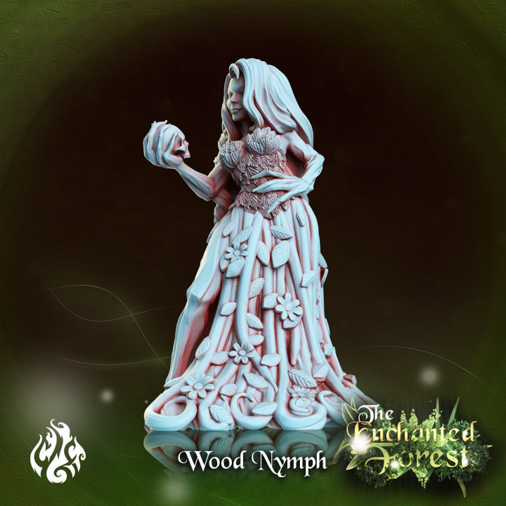 3D Printable Wood Nymph by Crippled God Foundry