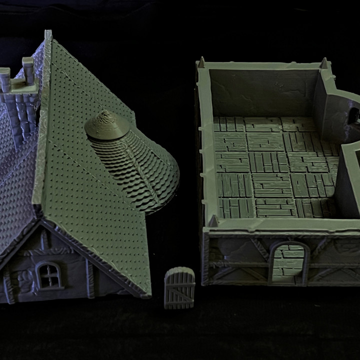 3D Printable Town Small House by The Master Forge