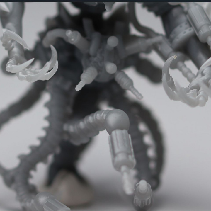 3D Print of 018 OGRESS Car Tank and GENETIST FLESHSCULPTER Grotesque ...