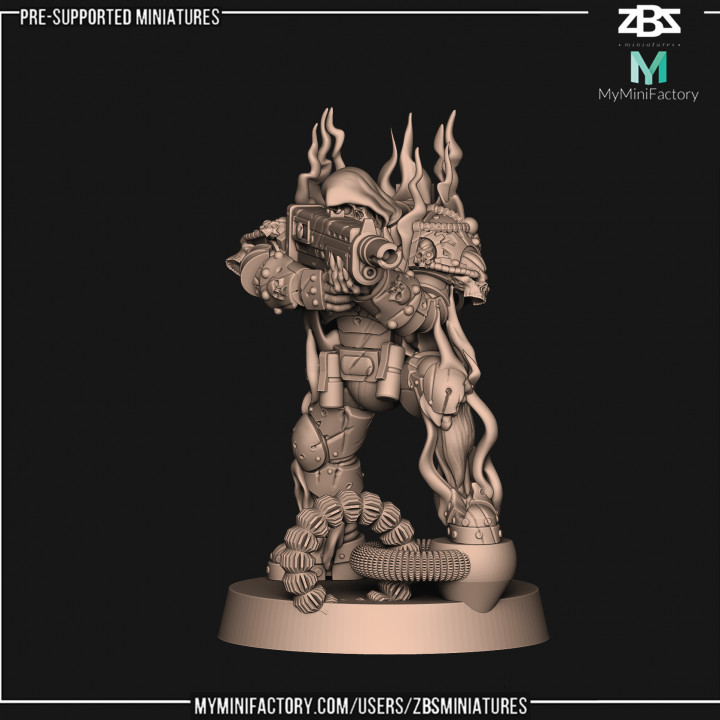 3D Printable Company of Ash - rifles by ZBSminiatures