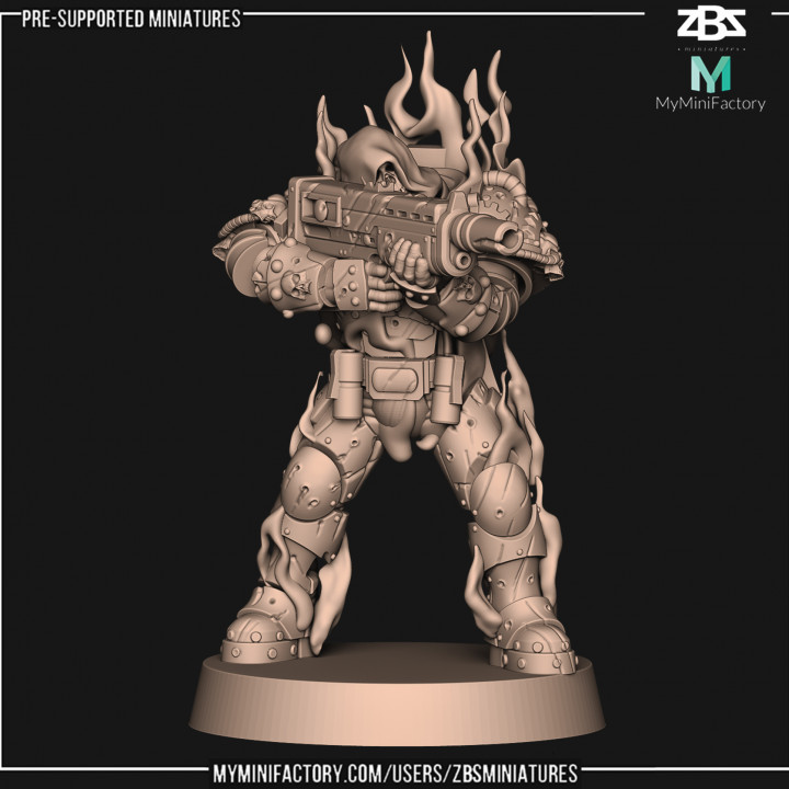 3D Printable Company of Ash - rifles by ZBSminiatures