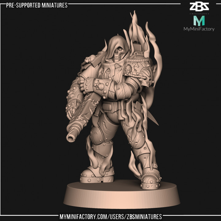 3D Printable Company of Ash - rifles by ZBSminiatures