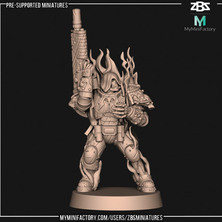 3D Printable Company of Ash - rifles by ZBSminiatures