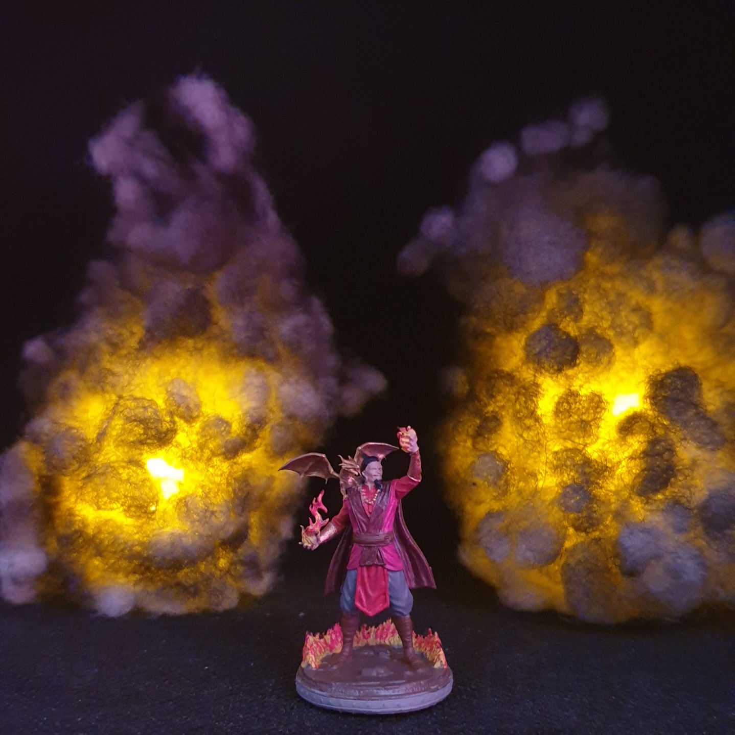 3D Printable Fire Mage - Drago Zhurong - DARK WIZARDS - MASTERS OF ...