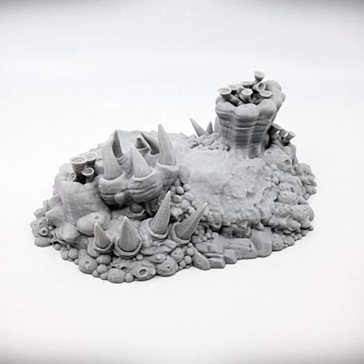 3D Printable Plague Outcropping Bundle by Terrainify