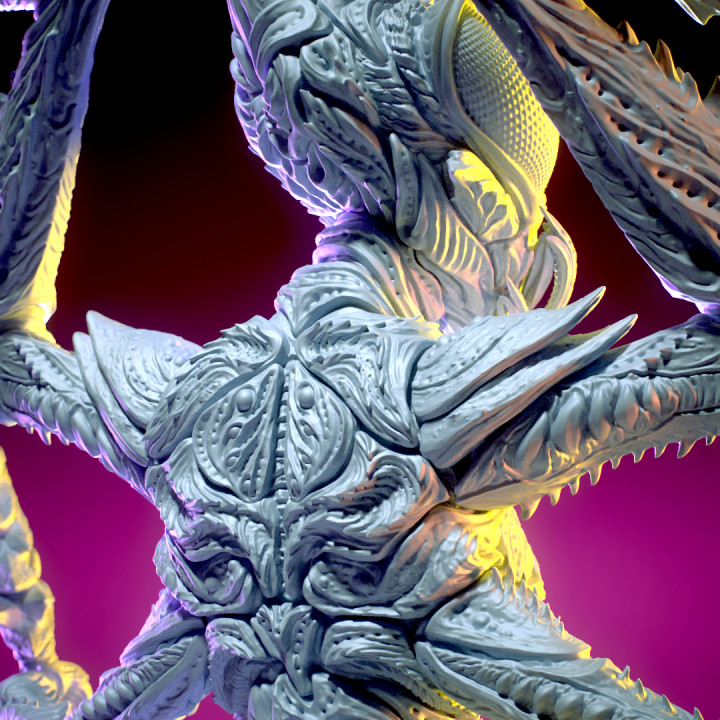 3D Printable Mantis, insectoid blade dancer 3d print figurine by Sam ...