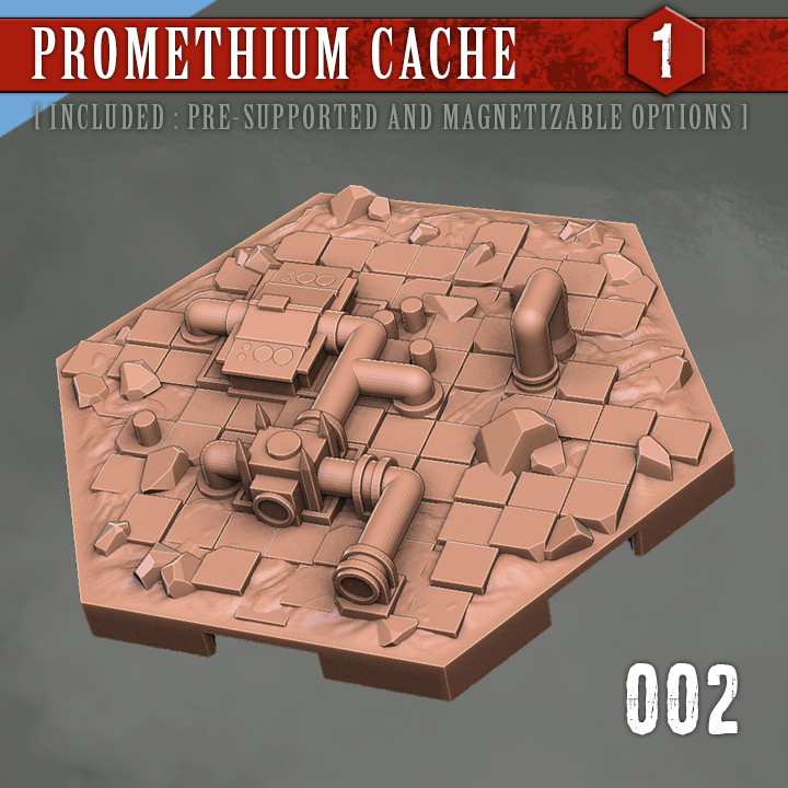 3D Printable NECROMUNDA TILES CAMPAIGN STARTER SET by PopovLaboratory