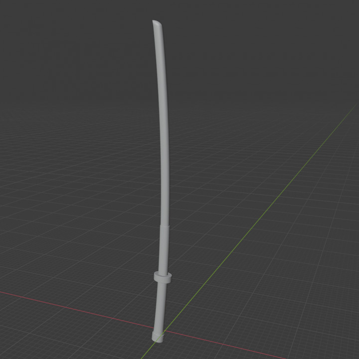 3D Printable Ssangsudo 쌍수도 - Korean Two-Handed Sword by Jovey
