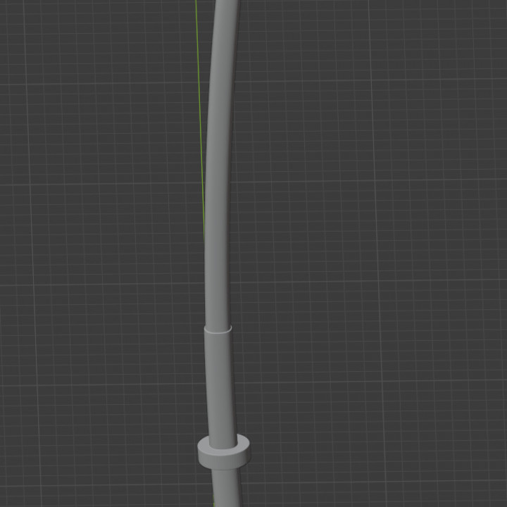 3D Printable Ssangsudo 쌍수도 - Korean Two-Handed Sword by Jovey