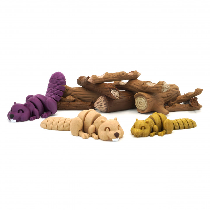 3D Printable Lazy Beaver by McGybeer