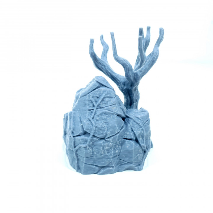 3D Printable Fantasy Rock x3 - TABLETOP TERRAIN DND RPG SCATTER by ...