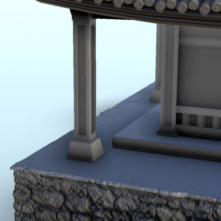 3D Printable Asian house 16 - Asia Terrain Clash of Katanas Tabletop ...