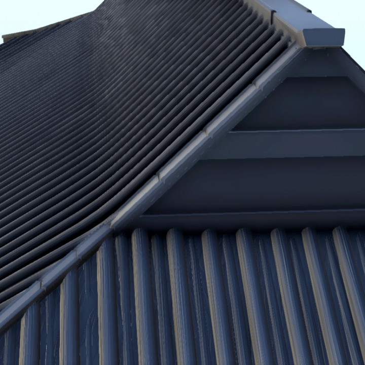 3D Printable Asian house 16 - Asia Terrain Clash of Katanas Tabletop ...