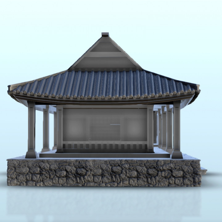 3D Printable Asian house 16 - Asia Terrain Clash of Katanas Tabletop ...