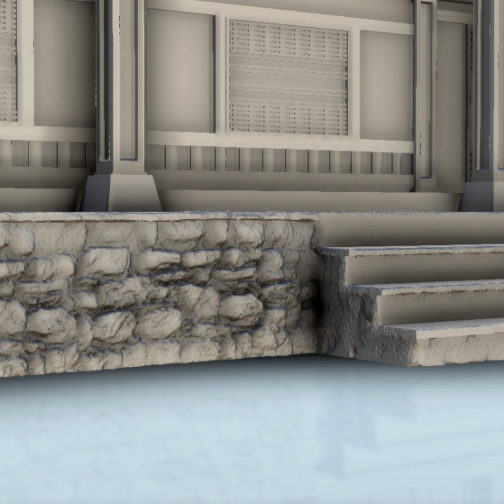 3D Printable Asian house 16 - Asia Terrain Clash of Katanas Tabletop ...