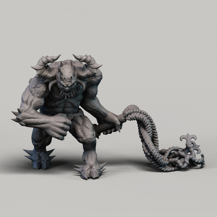3D Printable Moloch the Archdevil by 2moronic miniatures