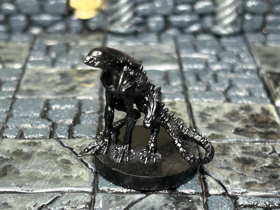 3D Printable CHEETAH ALIEN - B by PAPSIKELS MINIATURES