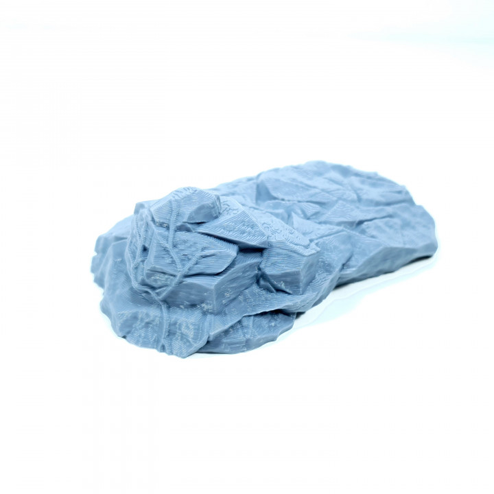 3D Printable Fantasy Rock x4 - TABLETOP TERRAIN DND RPG SCATTER by ...