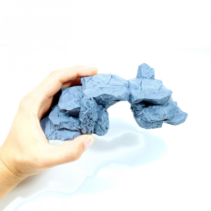 3D Printable Fantasy Rock x4 - TABLETOP TERRAIN DND RPG SCATTER by ...