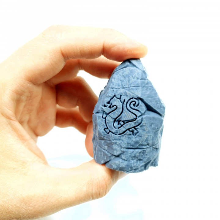 3D Printable Runes - TABLETOP TERRAIN DND RPG SCATTER by Jason Beckers