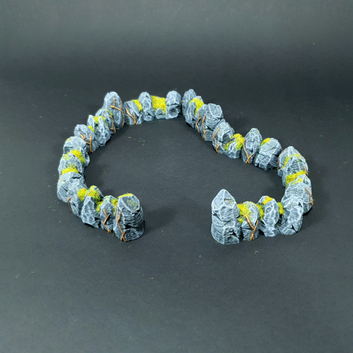 3D Printable Runes - TABLETOP TERRAIN DND RPG SCATTER by Jason Beckers