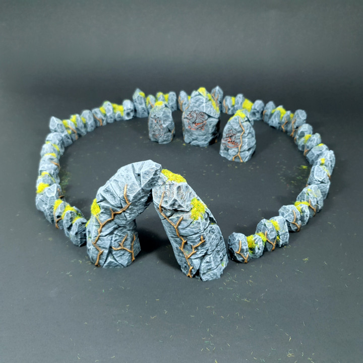 3D Printable Runes - TABLETOP TERRAIN DND RPG SCATTER by Jason Beckers