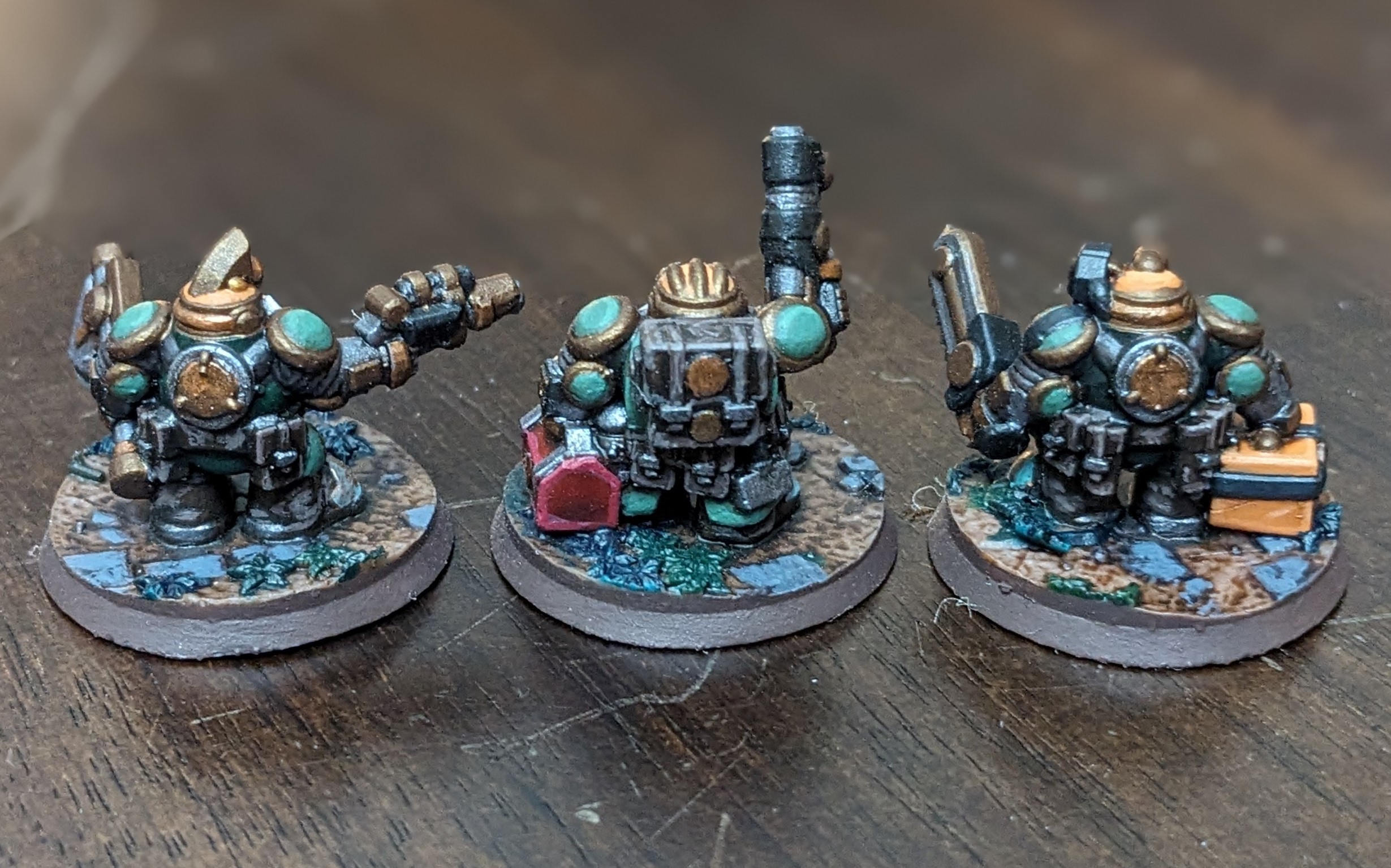 3D Printable Goliath Consortium Brotherhood Combat Squad (6-8mm) by ...