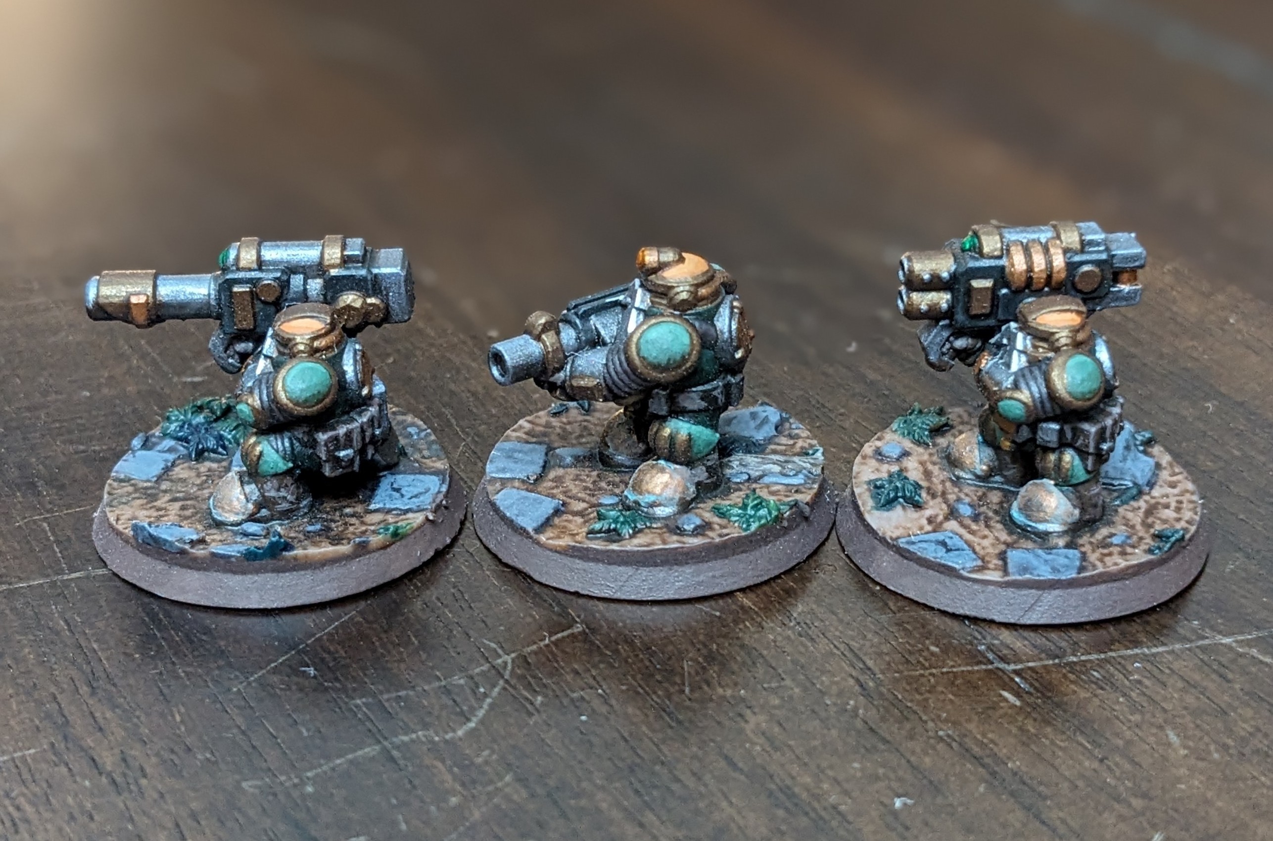 3D Printable Goliath Consortium Brotherhood Combat Squad (6-8mm) by ...