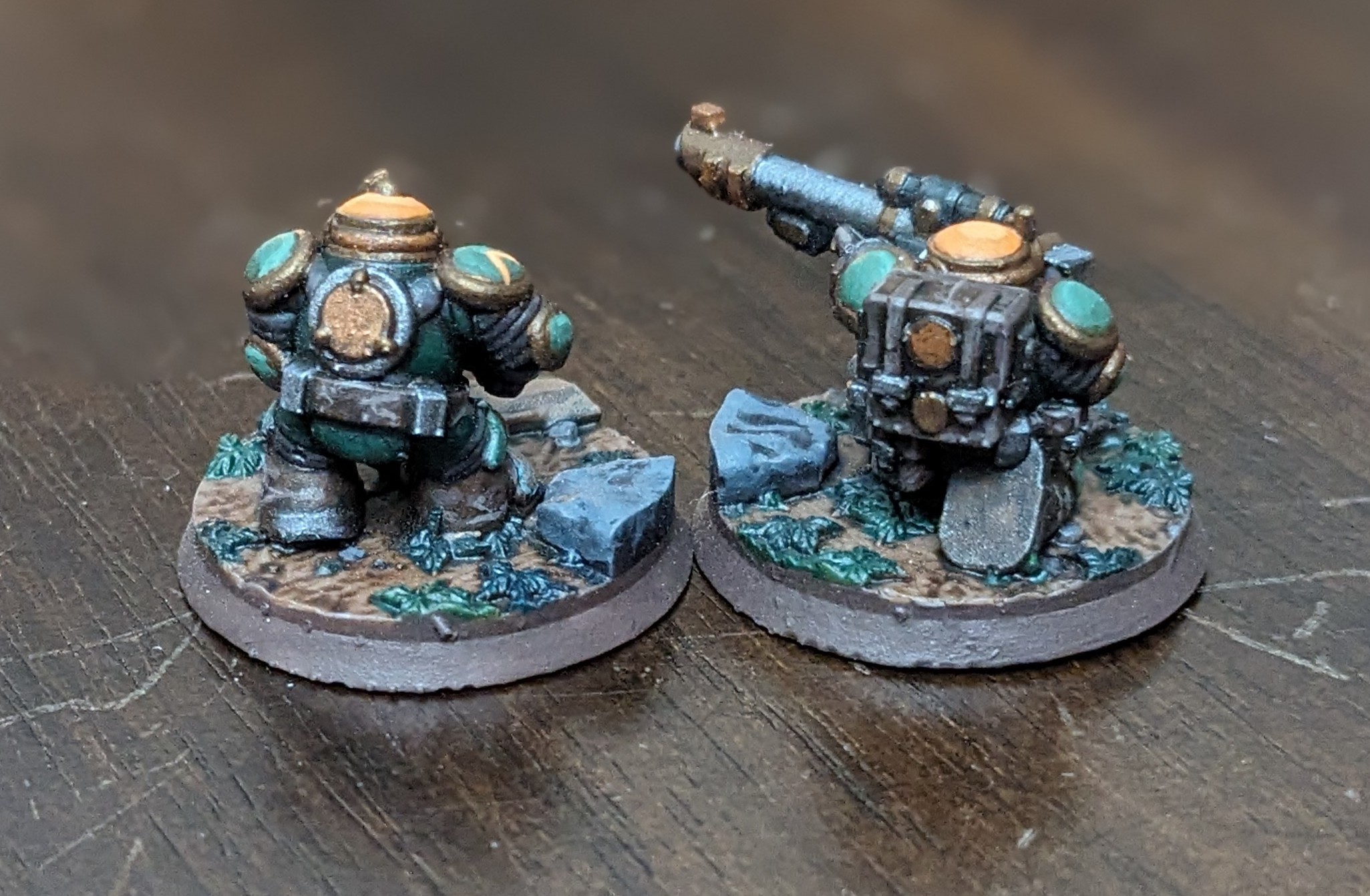 3D Printable Goliath Consortium Brotherhood Combat Squad (6-8mm) by ...