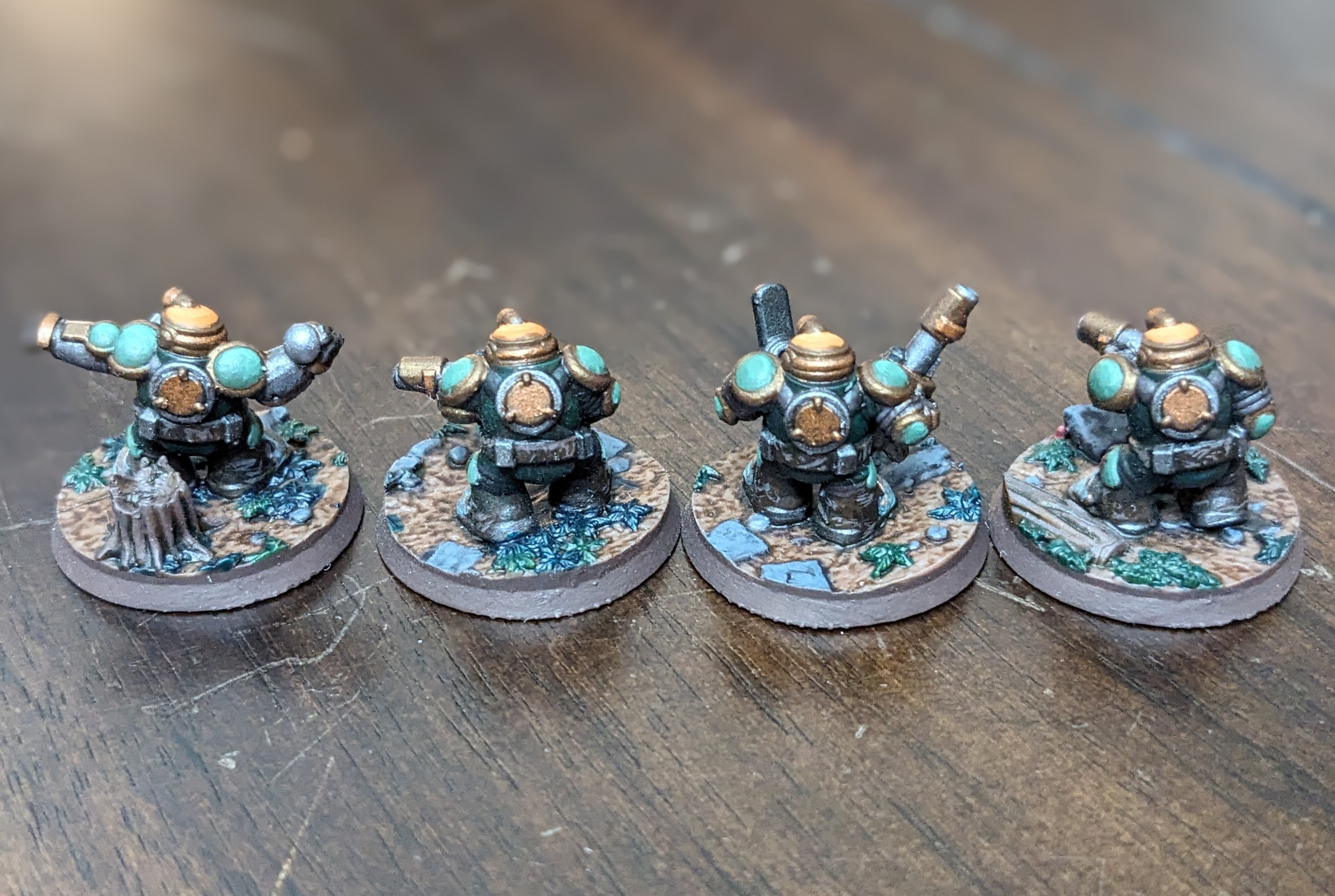 3D Printable Goliath Consortium Brotherhood Combat Squad (6-8mm) by ...