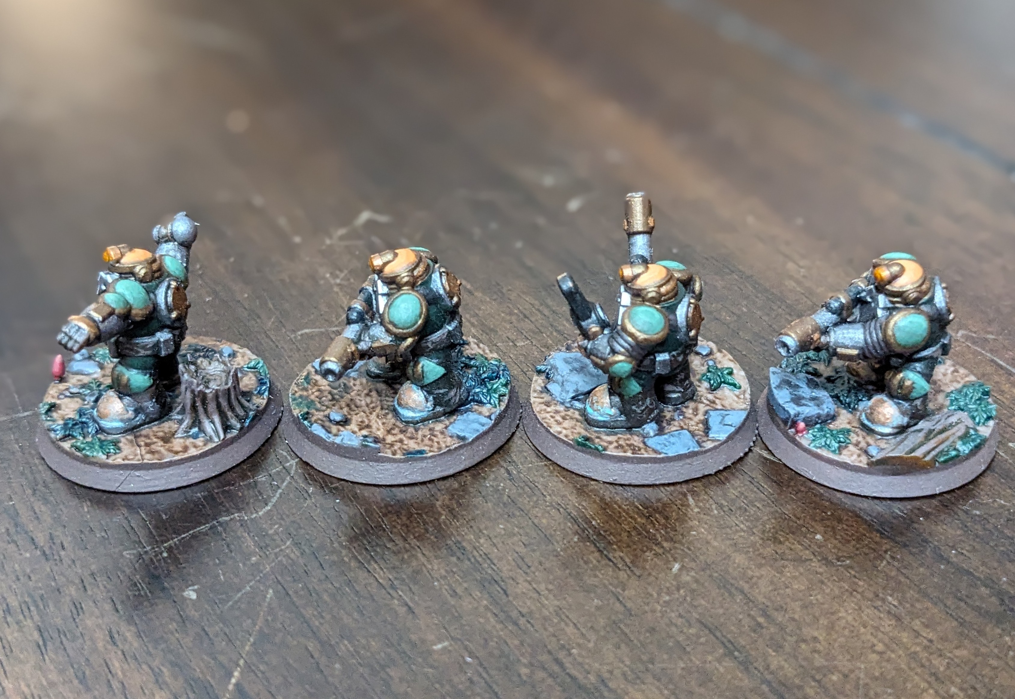 3D Printable Goliath Consortium Brotherhood Combat Squad (6-8mm) by ...