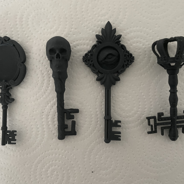 3D Printable Keys Vol. 2 by C2Dwellers
