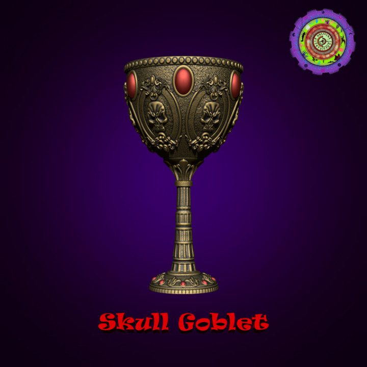 3D Printable Goblets Vol. 1 by C2Dwellers